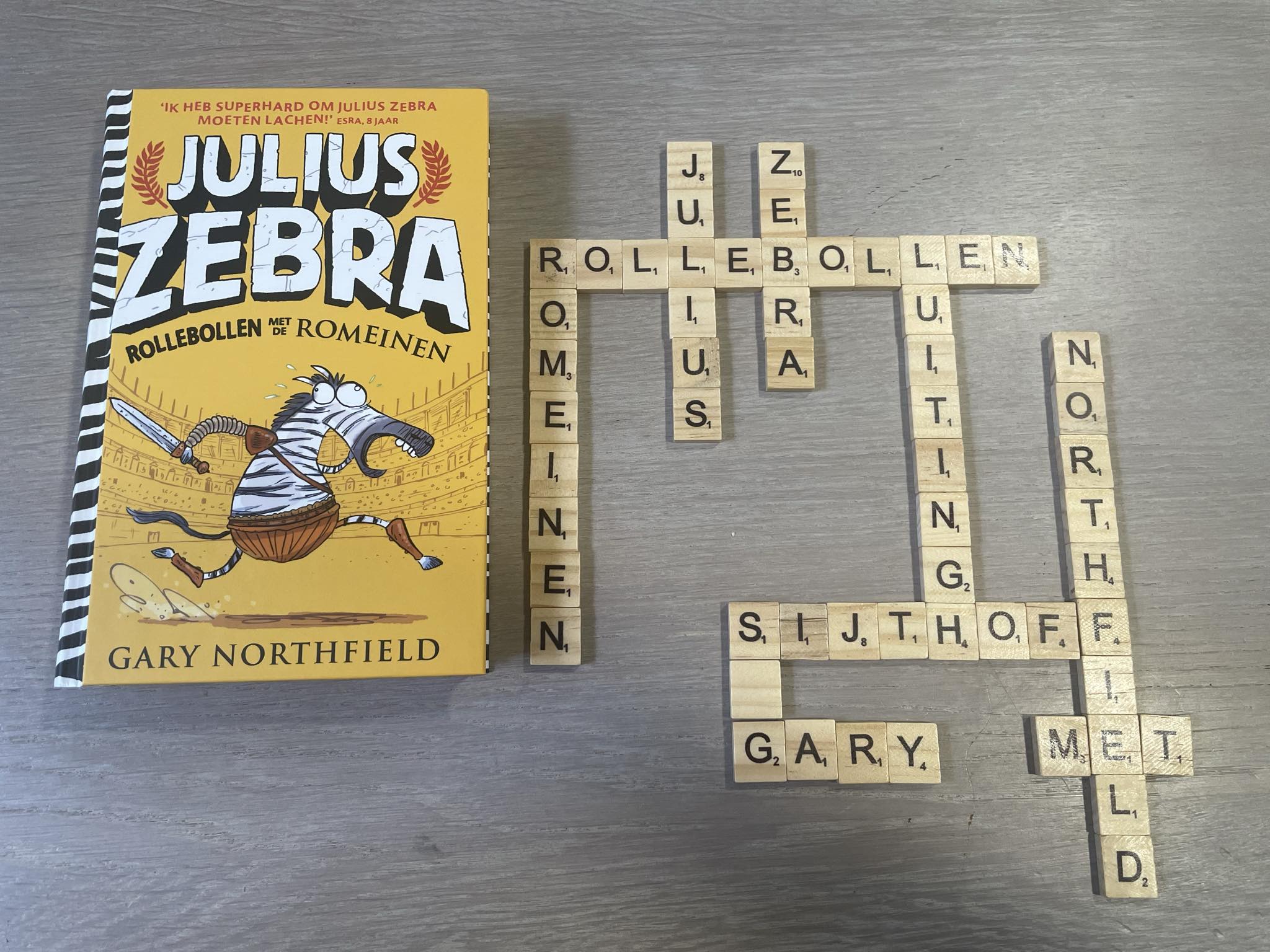 Julius Zebra ~Rollebollen met de Romeinen – Gary Northfield
